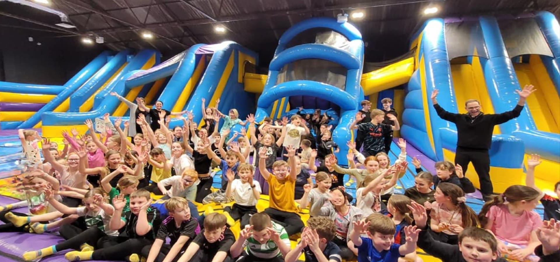 AirThrill Indoor Trampoline & Inflatable Park Falkirk | UK School Trips
