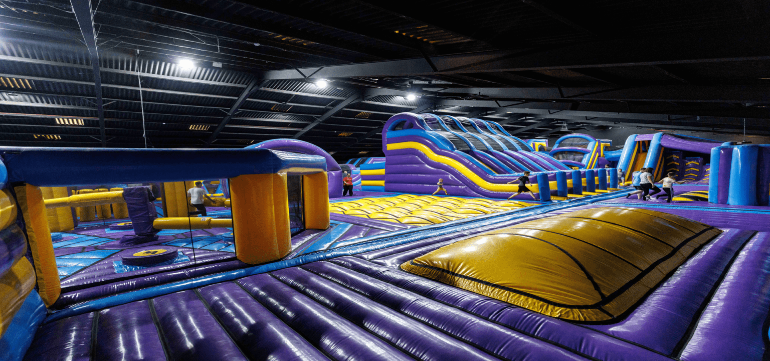 AirThrill Indoor Inflatable Adventure Park Perth | UK School Trips