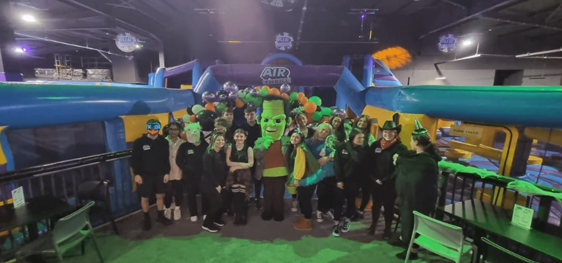 AirThrill Indoor Inflatable Adventure Park Edinburgh | UK School Trips